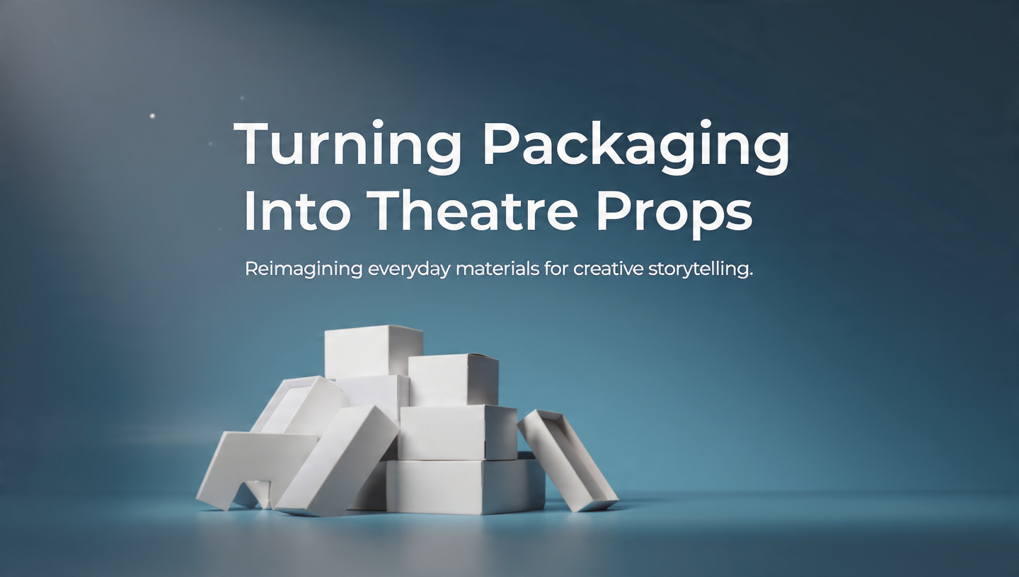 Turning Packaging Into Theatre Props - My OddBoss
